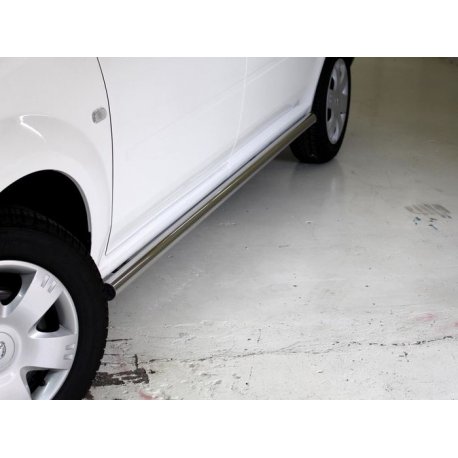 Nissan NP200 2010+Side Bars Stainless Steel